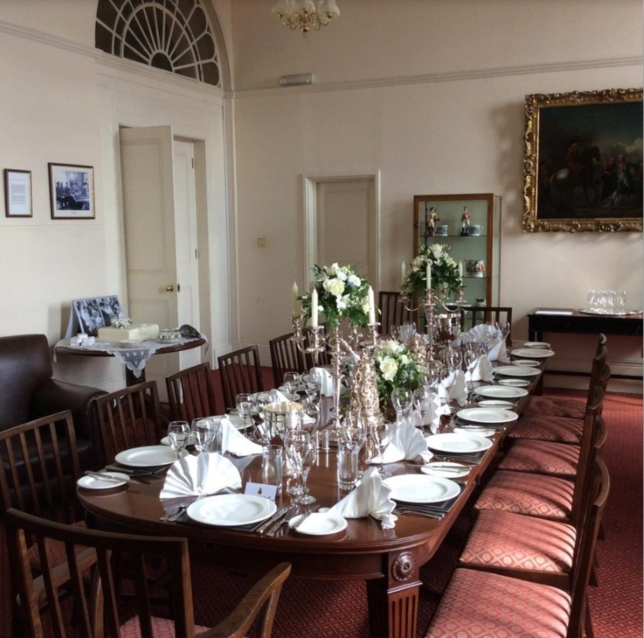Dinner in the Lord Room Sandhurst for 10 | Powered by Givergy
